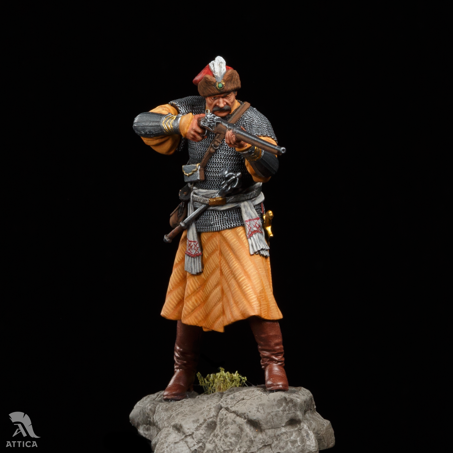 Colonel of the Zaporizhian Cossacks Painted Toy Soldier Collectible Quality