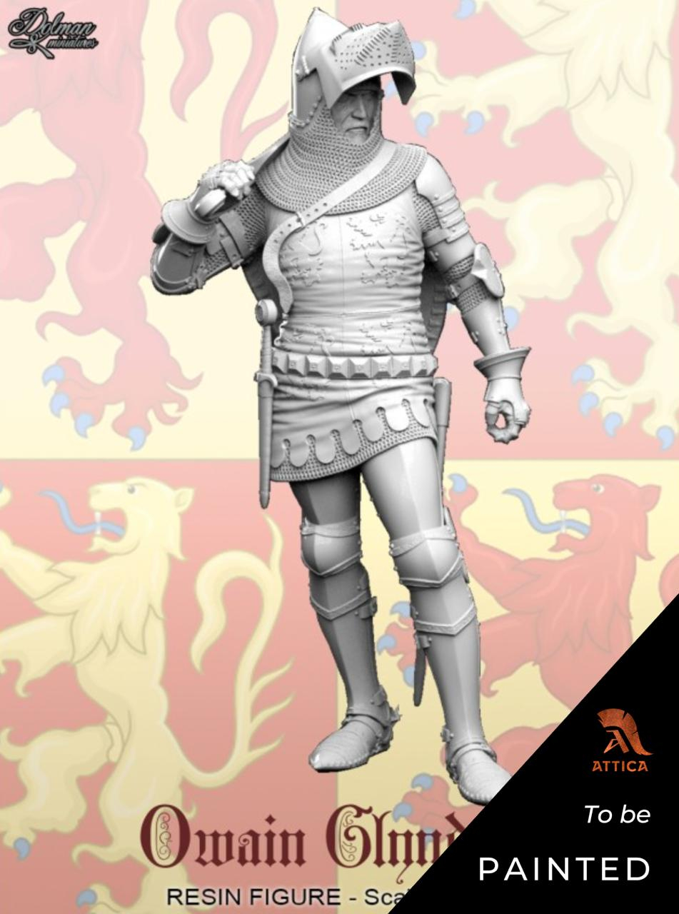 Owain Glyndŵr Welsh Leader Painted Toy Soldier Art Quality