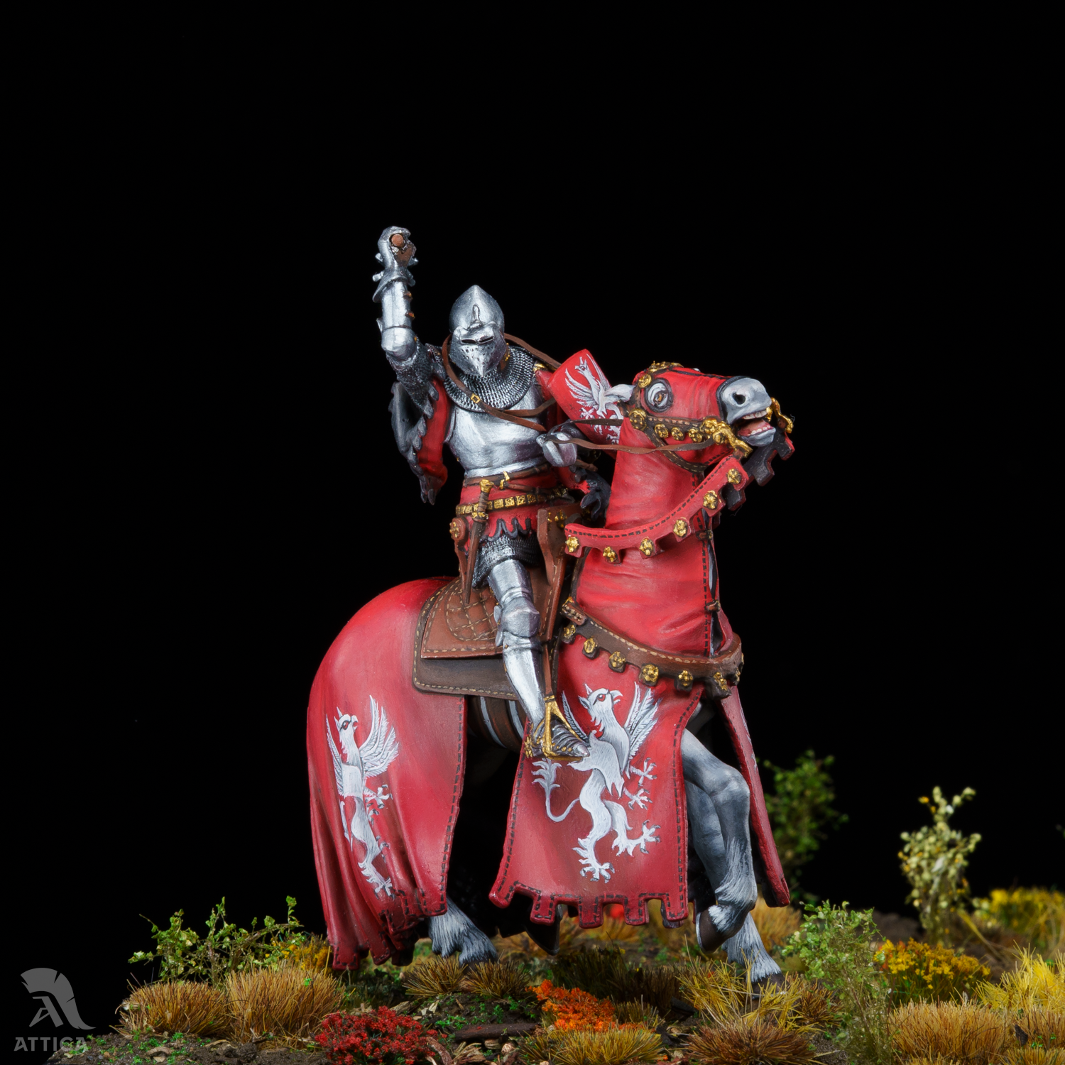 Polish Knight of the Belz Principality Painted Toy Soldier Art Quality